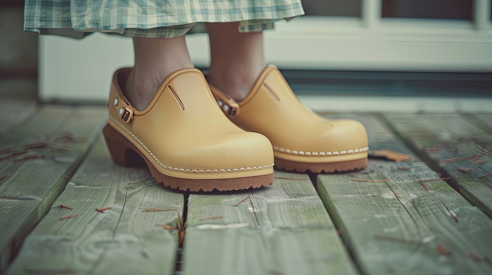 Clogs: So kombinierst du die Schuhe mit Holzabsatz richtig - wmn.de